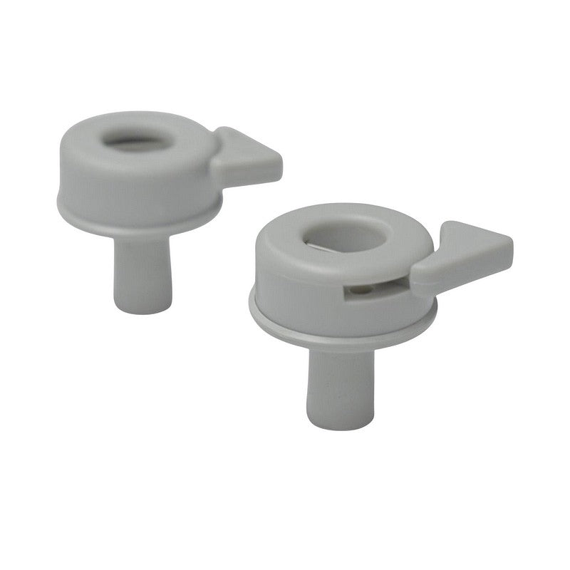 Window clip, grey, SET OF TWO, 1 left, 1 right, new Burton technology ...