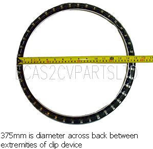 Wheel rim embellishers, stainless steel, trim ring, dress ring ...