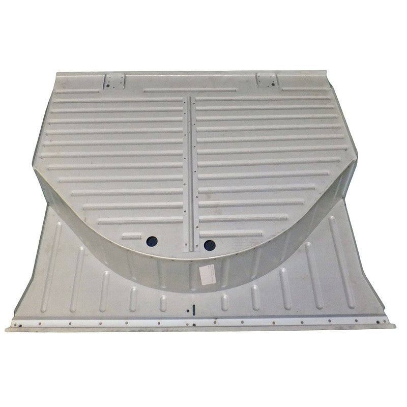 Boot well floor and rear seat box panel 2cv. Well constructed, zinc ...